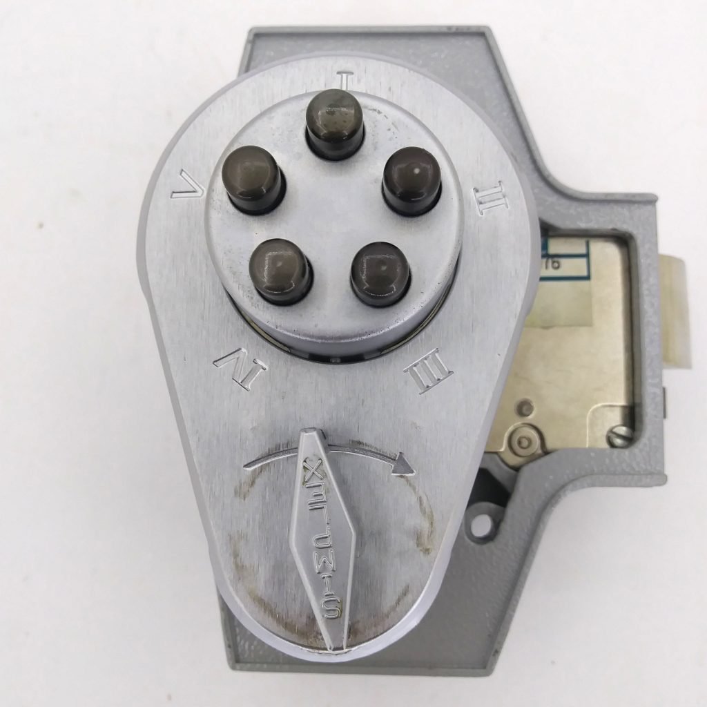 Kaba Simplex 900 Series Mechanical Pushbutton Keyless Door Lock - RoundyBox